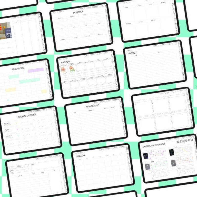 Study planner I แพลนเนอร์วางแผนการเรียน (chalolife) – BEARTOR