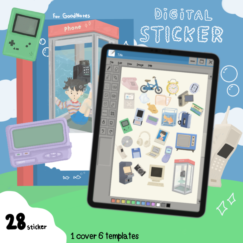 90-2K Digital Stickers – BEARTOR