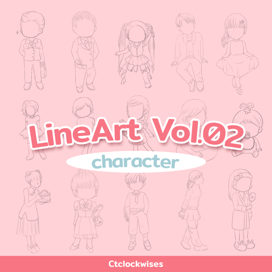 Line Art Character Vol.02 – BEARTOR