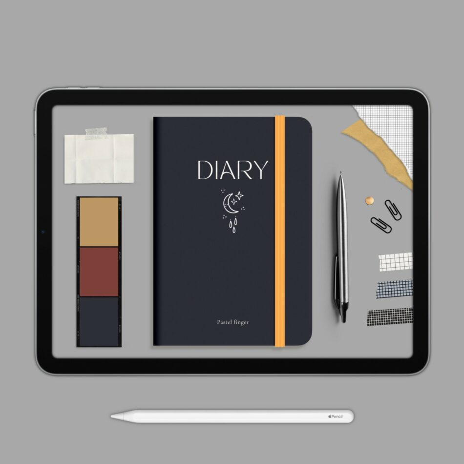 Digital Diary Black Cover - BEARTOR