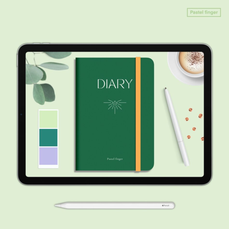 Digital Diary green Cover – BEARTOR