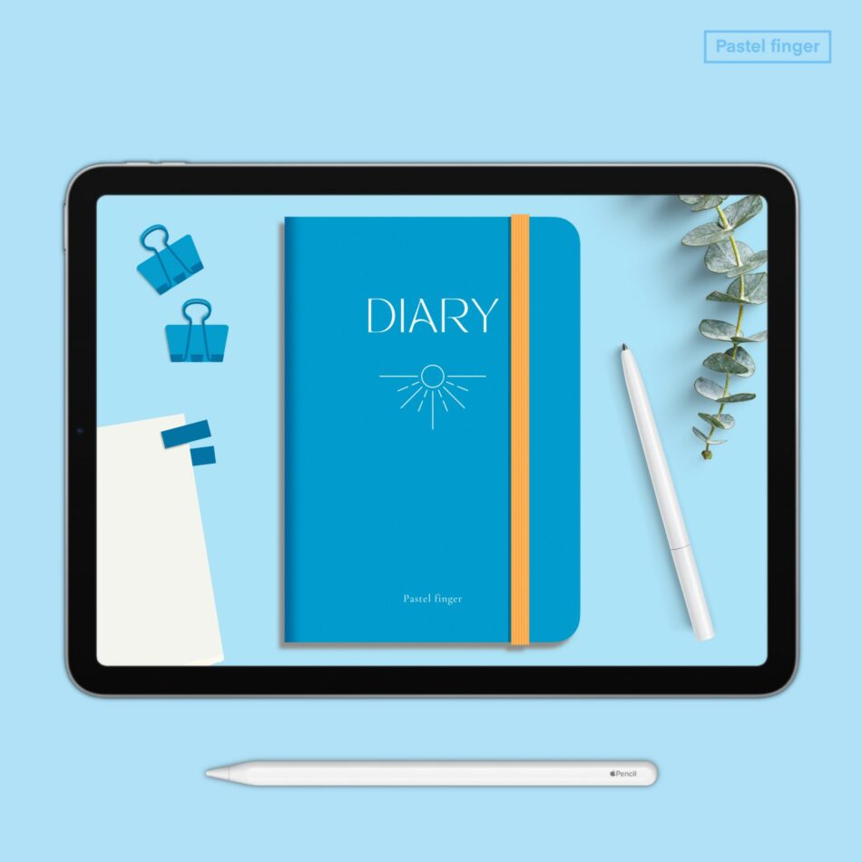Digital Diary Blue Cover – BEARTOR