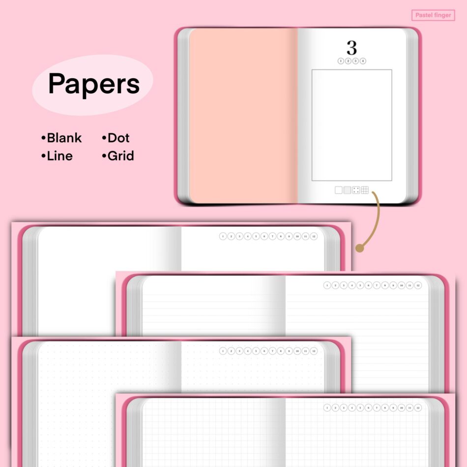 Digital Diary pink Cover - BEARTOR