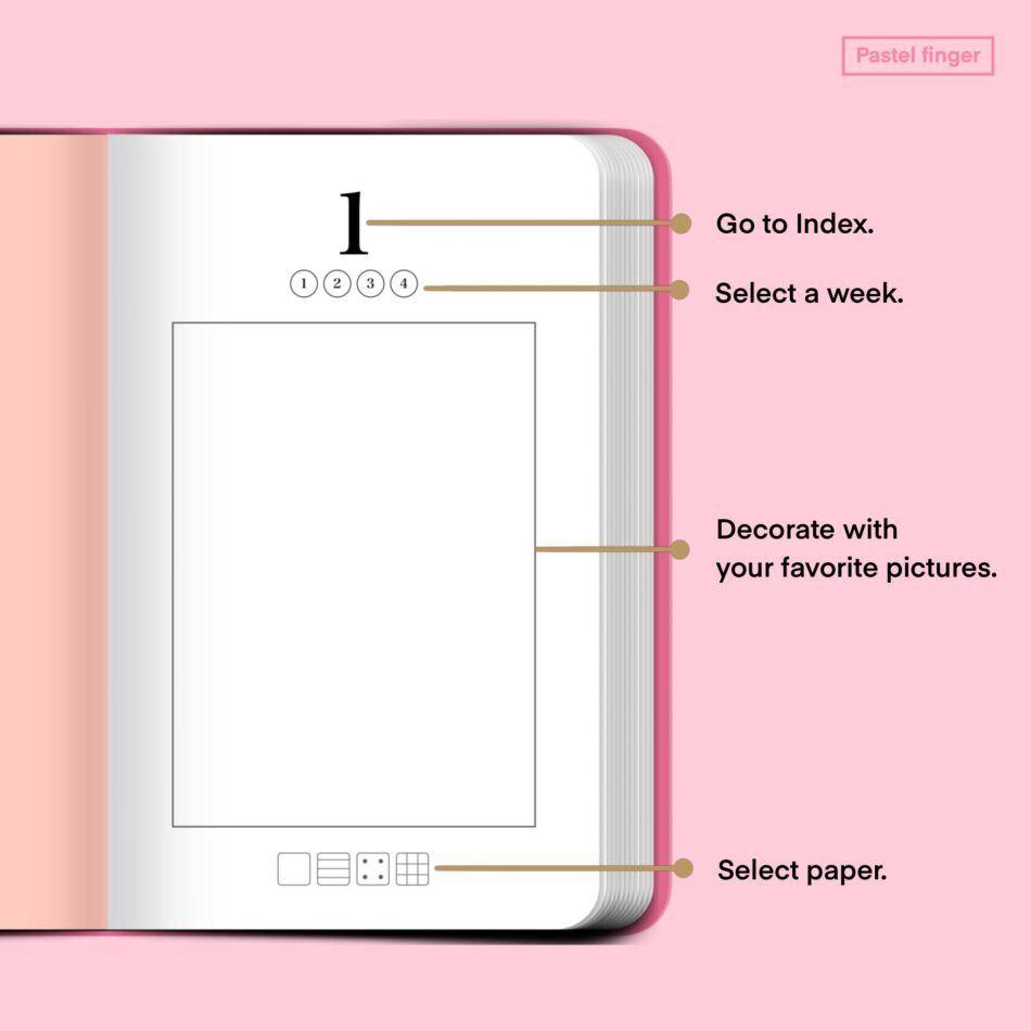 Digital Diary pink Cover – BEARTOR