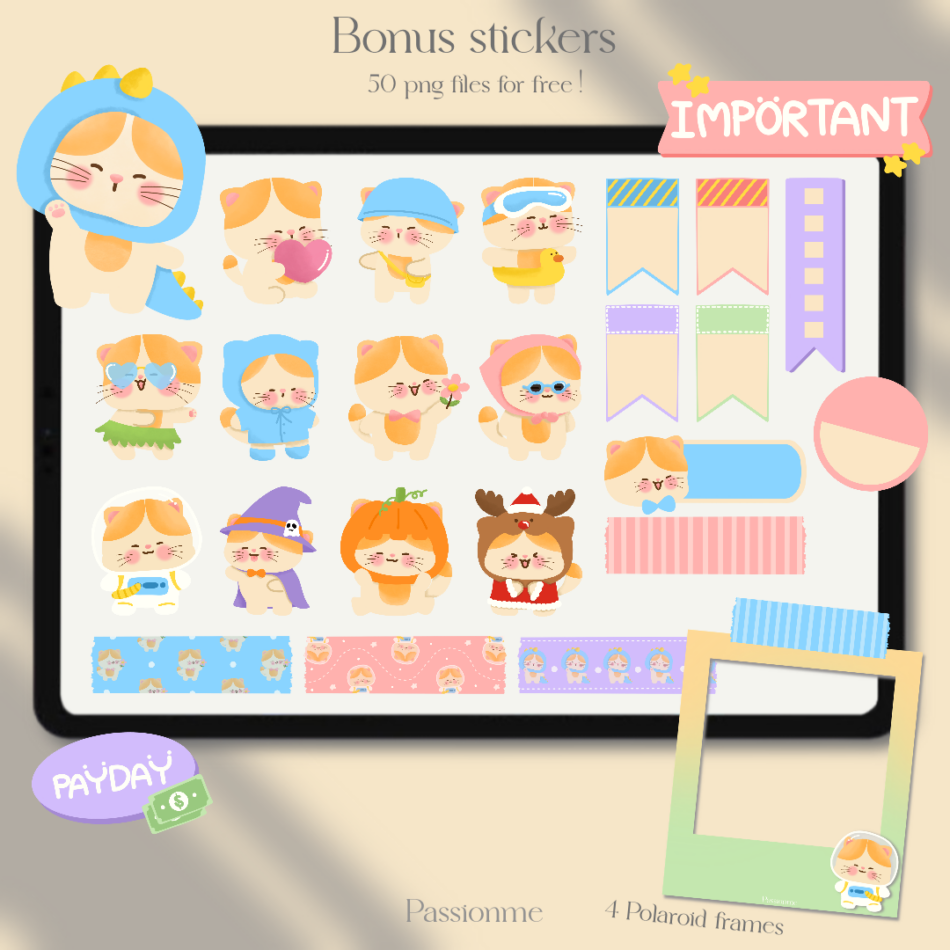 Passionme | 2024 Digital planner – BEARTOR