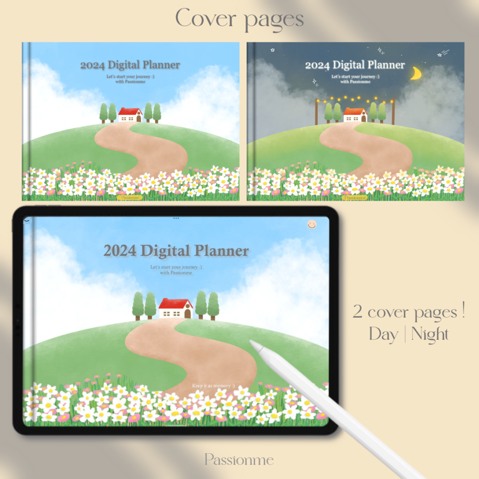 Passionme | 2024 Digital planner – BEARTOR