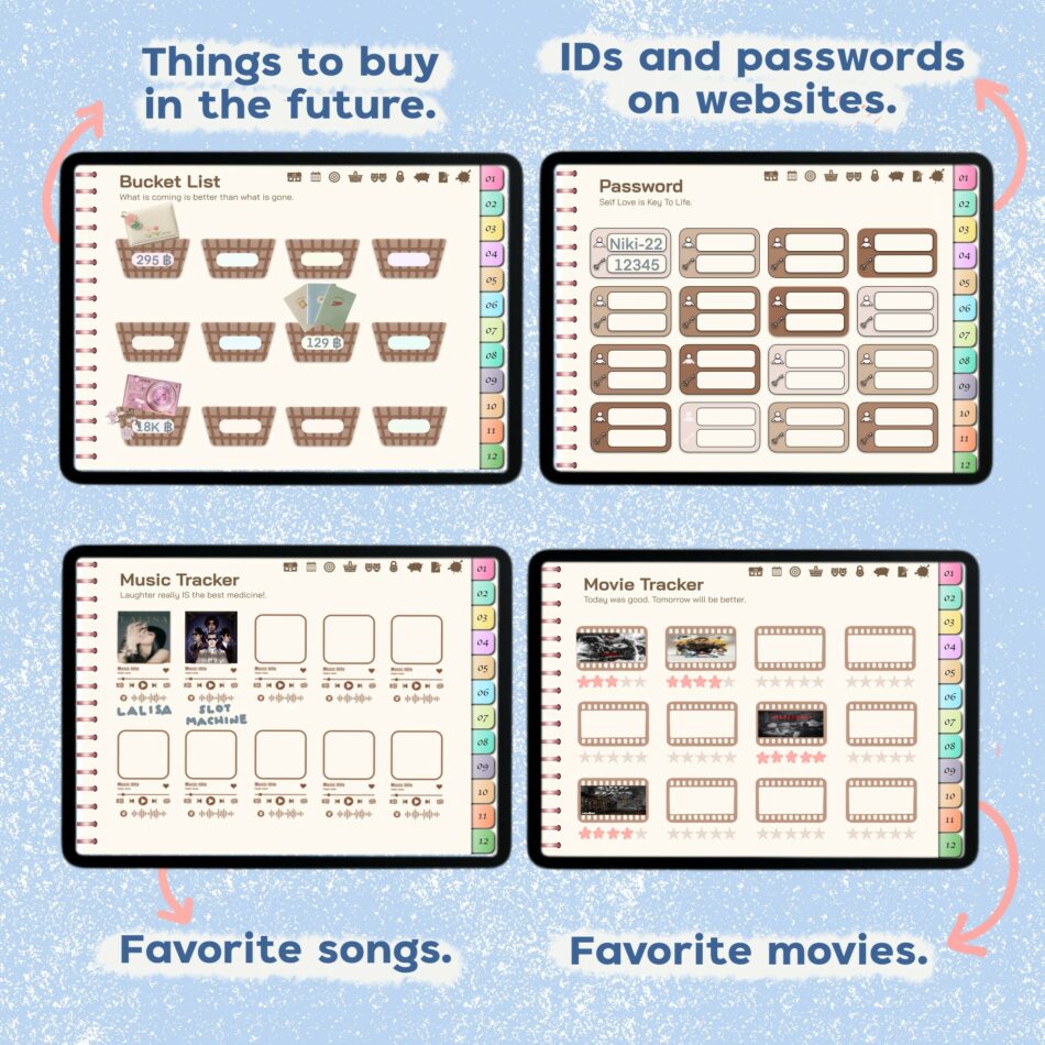 โพล่าบันเดิล : ดิจิตอล แพลนเนอร์ ปี 2024 (Free กระดาษโน๊ต & สติ๊กเกอร์อีกมากมาย) – BEARTOR