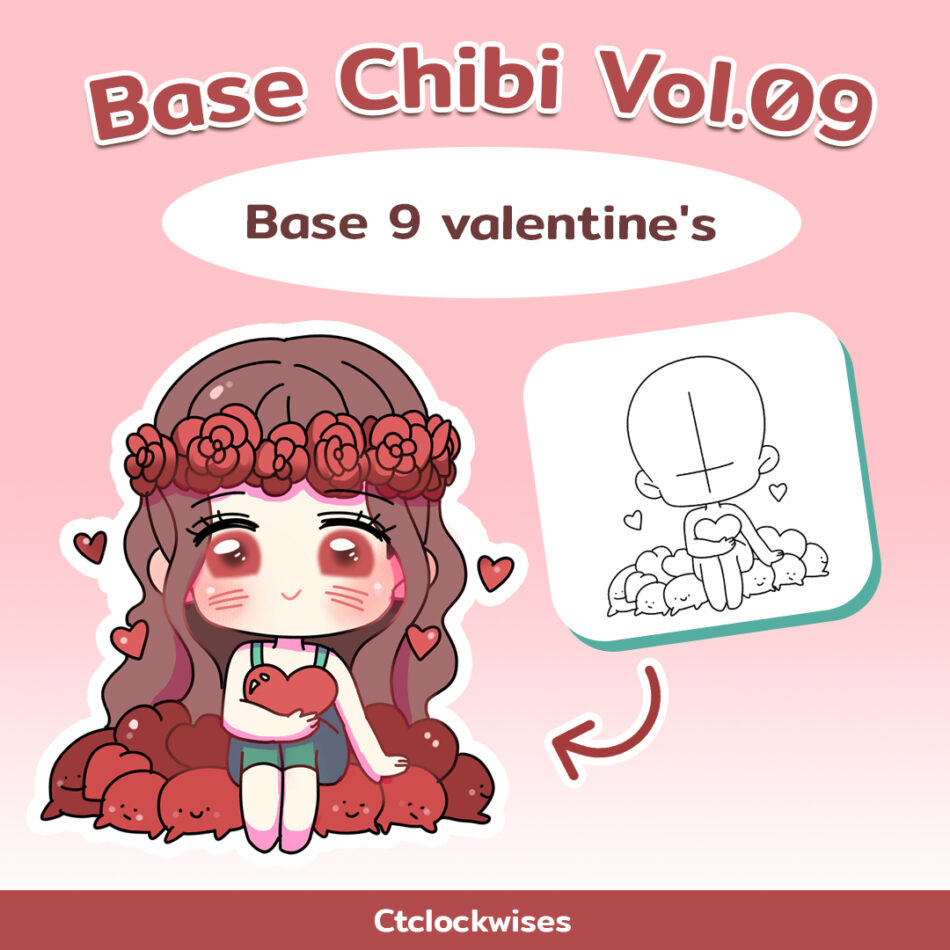 เบสวาดภาพ CHIBI VOL.09 “ Valentine‘s” – BEARTOR