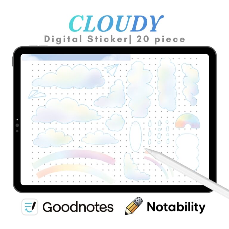 Cloudy sticker – BEARTOR