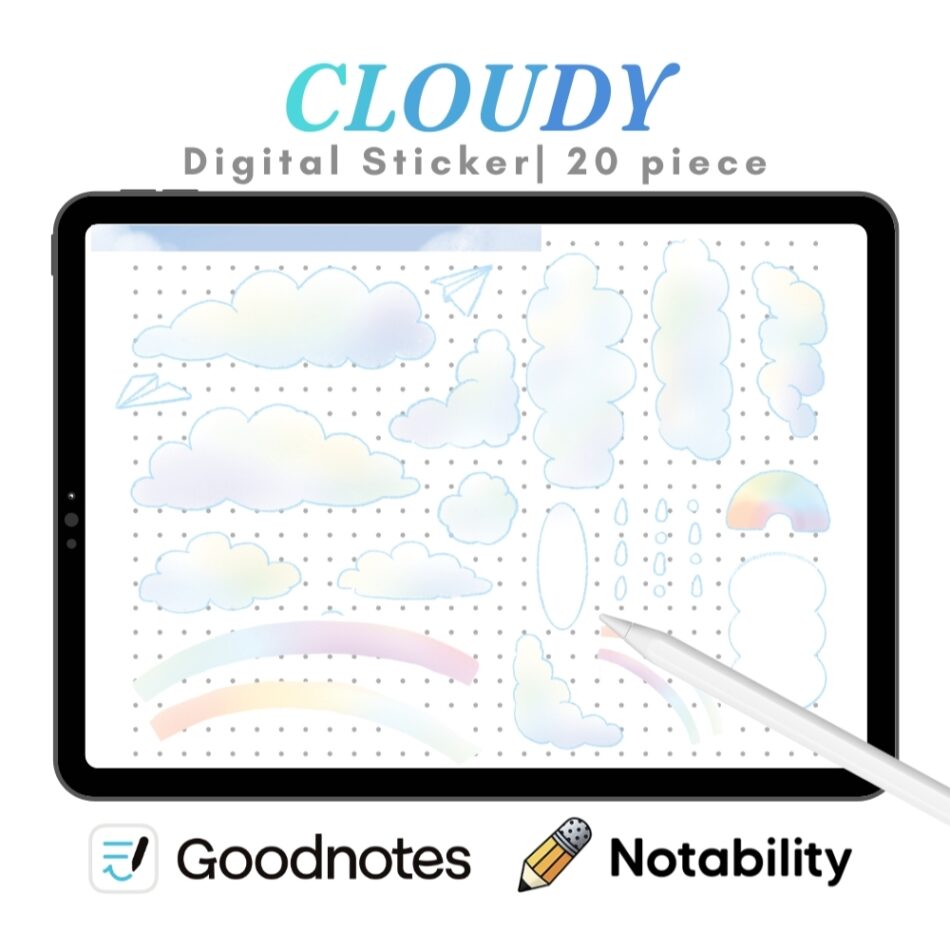 Cloudy sticker – BEARTOR