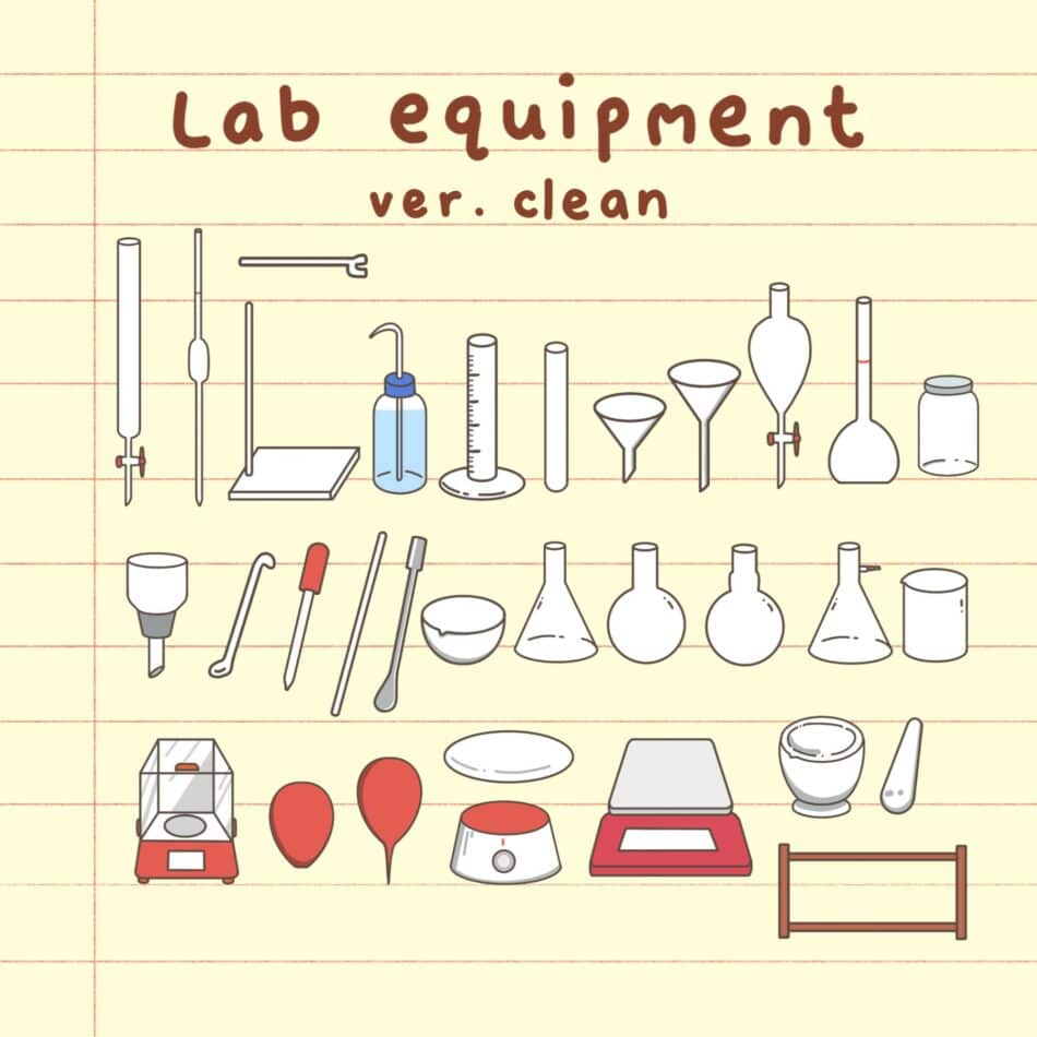 Lab equipment ver.clean (Digital sticker) – BEARTOR